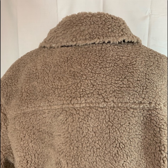 Goodfellow & Co | Jackets & Coats | Mens Goodfellow Brown Fleece Sherpa ...